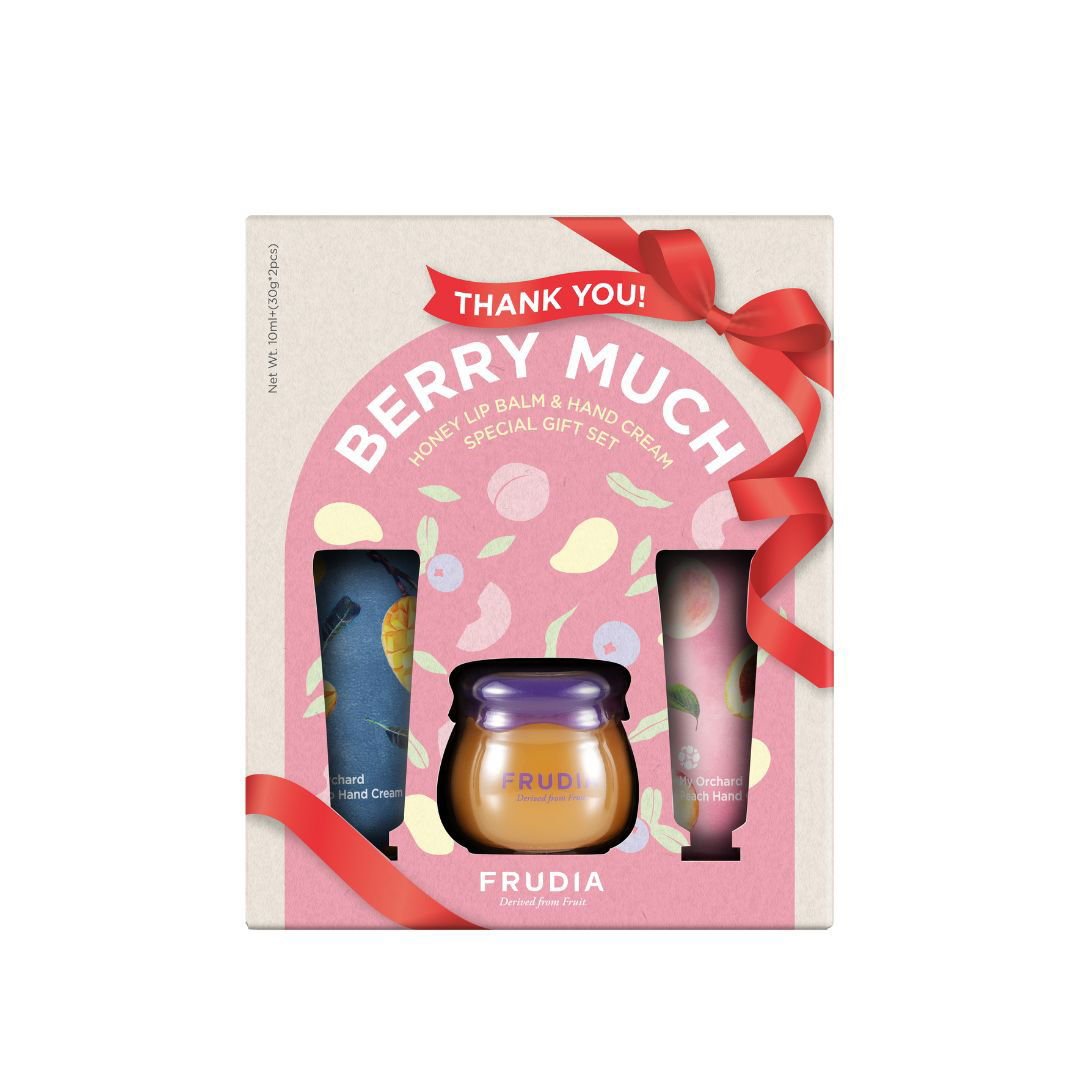 (Damaged Box) FRUDIA Honey Lip Balm & Hand Cream Gift Set – Kbeauty Factory