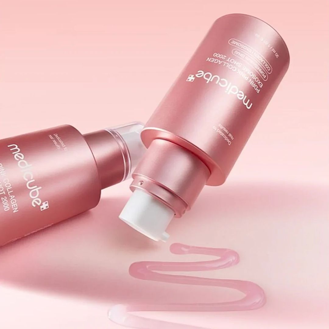 Medicube PDRN Pink Collagen Exosome Shot Serum 7500 – Kbeauty Factory