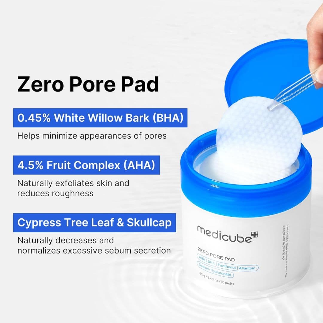 Medicube Zero Pore Pad 2.0 70pcs – Kbeauty Factory